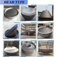 China Special Shaped Stainless Steel Mixing Tank Head in Large Circle for Welding Connection for sale