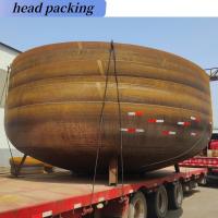 China Special Shaped Stainless Steel Mixing Tank Head in Large Circle for Welding Connection for sale