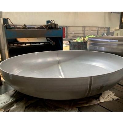 China Welding Connection Stainless Steel Tank Dishes End Cap for Equal Conical Elliptical Tank for sale