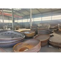 China Welding Connection Carbon Steel Pressure Vessel Tank Circle Head Hemispherical Dished Ends for sale