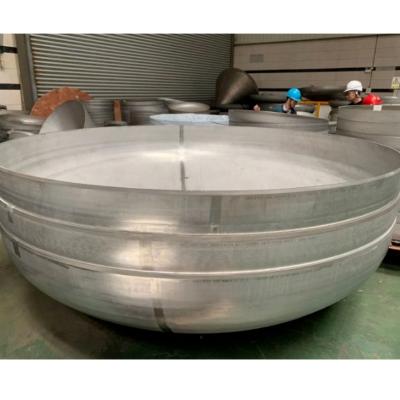 China Circle Head Code Equal Carbon Steel ASME Vessel Heads for Dished Tank Bottomed End Caps for sale