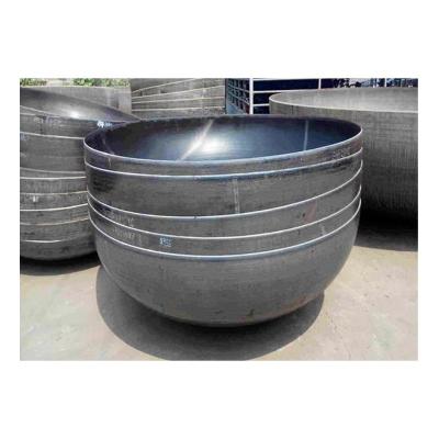 China Welding Connection Stainless Steel Pressure Vessel Carbon Dished Elliptical Tank Head for sale