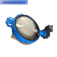 China Industrial DN50 pn16 DI Manual Stainless Steel Butterfly Valves Complete Certificate for sale