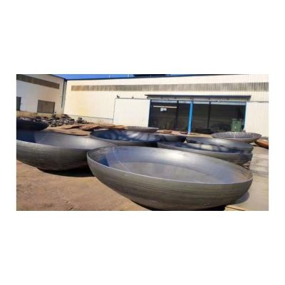 China Customized support OBM ss304 Spherical Dish End Head With Folded elliptical head for sale