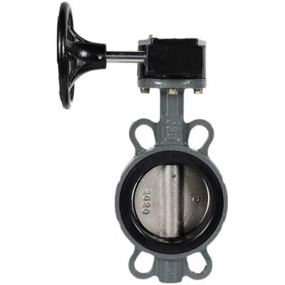 China Customized support ODM EPDM Lined Pneumatic Actuator Wafer Type Control Butterfly Valve for sale