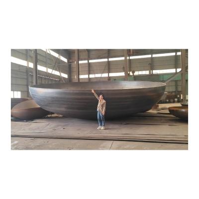 China Customized Stainless Steel Hemisphere Torispherical Dished Head for Equal Water Tank for sale