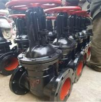 China Industry 100mm Cast Iron WCB Gate Valve with Rising Stem and Brass Copper Metal Seat for sale