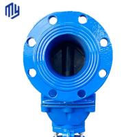 China OEM Port Size DN80 Pn16 Industrial Carbon Steel Rising Stem Water Flange Gate Valve for sale