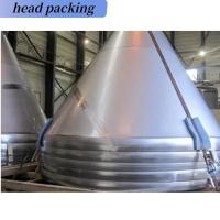 China Stainless Steel Welded Conical Dish Head with ODM Customization and Welding Connection for sale