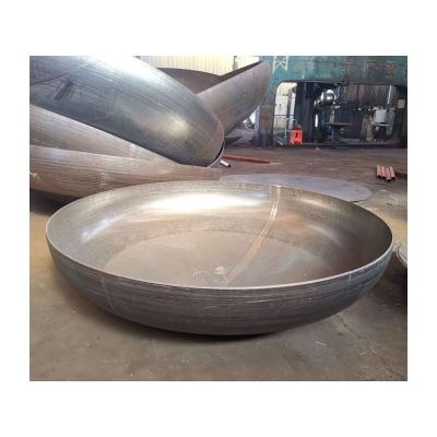 China Carbon Steel Head Pipe Ends with Welding Connection Applied in Tank DN600 Metal Caps for sale