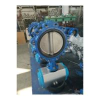 China Class150 Stainless Steel Pneumatic Lug Butterfly Valve for Normal Temperature Control for sale
