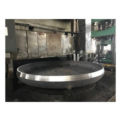 China Carbon Steel Cold Forged Elliptical Dished End Cap for Welding Connection Tank Head for sale