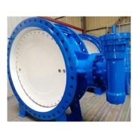 China Gas Control Large Size Double Eccentric Type Butterfly Valve with Diaphragm Structure for sale