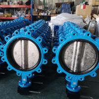 China DN350 PN16 Butterfly Valve EPDM Ductile Iron Wafer Flanged Lug Water for Water System for sale