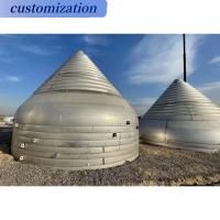 China ODM Customized Support Welding Connection Stainless Steel Tank Dome Seal Head End Cap for sale