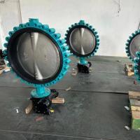 China EPDM Seat Soft Sealing Lever Operated Wafer Lug Butterfly Valve with Customized Options for sale