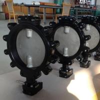 China Low Temperature Cast Iron Wafer Lug Type Butterfly Valve Distributor for sale