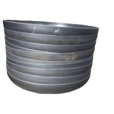 China Industry Welding Connection Stainless Steel Ellipsoidal Dished Tank Head for Polishing Pipe End for sale