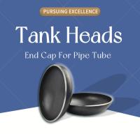 China Versatile Semi-Elliptical Carbon Steel Dished Head Tanks for Industrial Applications for sale