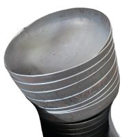 China Hexagon/Round Head Carbon Steel Dished Head with Fire Bowl End Cap and ASME Approval for sale