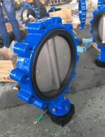 China Water Media Sanitary Stainless Steel CF8 WCB Ductile Iron Tapped Fully Lug Butterfly Valve for sale