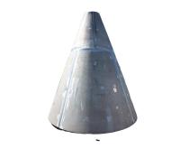 China Circle Design Iron Dished Conical Head for Oil Equipment ASME Standard Components for sale