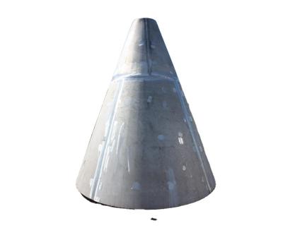 China Circle Design Iron Dished Conical Head for Oil Equipment ASME Standard Components for sale