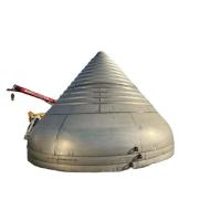 China Hexagon/Round Connection Welding 304 Stainless Steel ASME Conical Dish Head for sale