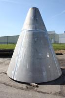 China Welding Connection Good-Seller Stainless Steel Tank Dishes End Cap Conical Dished Head for sale