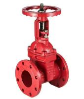 China DN150 Manual Ductile Iron Flanged Fire Fighting Gate Valve for Water Flow Control for sale