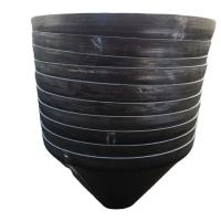 China Circle 500mm Tank Cover with Stainless Steel Conical ASME Head OEM Support Customized for sale