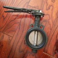 China Backwater Valves Wafer Type JIS API 150LB PN16 Korea Butterfly Valve for Water Oil and Gas for sale