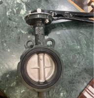China Backwater Valves Wafer Type JIS API 150LB PN16 Korea Butterfly Valve for Water Oil and Gas for sale