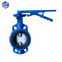China Efficiently Designed Wafer Lug Butterfly Valves with EPDM PTFE PFA Rubber Lining for sale