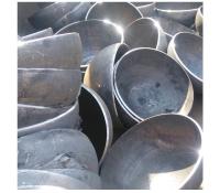 China 304 Material Sanitary Stainless Steel Pipe Threaded End Cap Dished Tank Head with OEM for sale