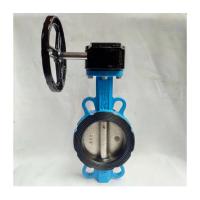 China Excellent Performance Wafer EPDM Soft Sealing Butterfly Valve with Pneumatic Actuator for sale