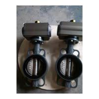 China Excellent Ductile Iron Wafer Butterfly Valves with Rubber Lining Complete Certificate for sale