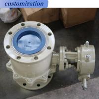 China Gas Media DN300 EPDM Lined Rubber Flange Butterfly Valve with Customized OBM Support for sale