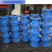 China Diaphragm Structure Cast Steel Triple Offset Industrial Manual Wafer Flange Butterfly Valve for sale