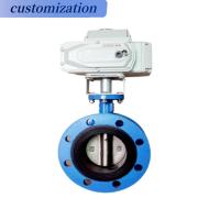 China Medium Temperature Double Flange Butterfly Valve with Wafer Connection for sale