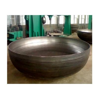 China Circle Head Code Large Carbon Steel Hemispherical Dished Head for Water Tank Customized for sale