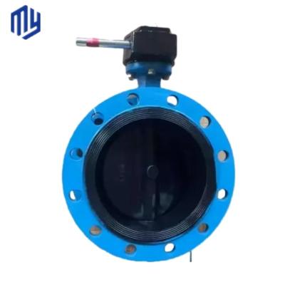 China Diaphragm Pneumatic Ductile Iron Flange Soft Seal Butterfly Valve for Medium Temperature for sale