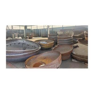 China Customized Support OEM Semi Ball Q235 Dished End Cast Iron Hemispherical Head for sale