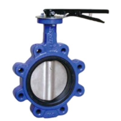 China American Standard DN80 Lug Lined Fluorine Butterfly Valve Ltd71f46-16p for Gas Media for sale