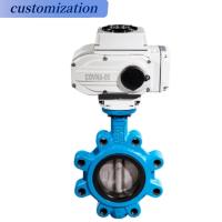 China Stainless Steel Rubber Seal Butterfly Valve for Gas Media Control and Regulation for sale