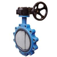 China Gas Media Lug Concentric Butterfly Valve with Customizable Port Size and Soft Seal for sale