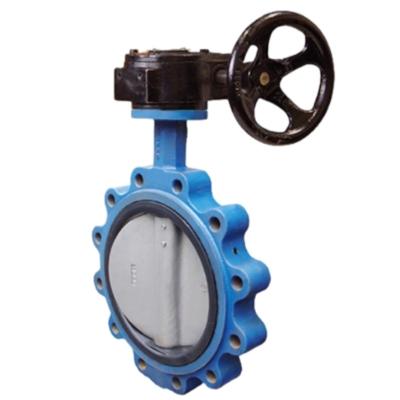 China Gas Media Lug Concentric Butterfly Valve with Customizable Port Size and Soft Seal for sale