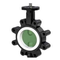 China Gas Media Gear Operated Soft Seat Lug Butterfly Valve for High Temperature Efficiency for sale