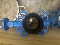 China 8 Inch Cast Iron Butterfly Valve for Manual Flow Control in Industrial Settings for sale