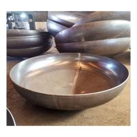 China Welding Connection High Precision Equal 304 Stainless Steel Tank Head Dished End Caps for sale